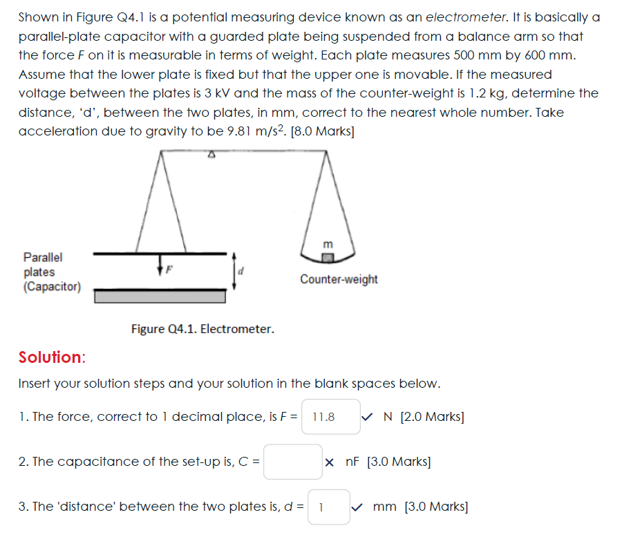 Solved Shown in Figure Q4.1 ﻿is a potential measuring device | Chegg.com