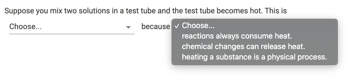 Solved Suppose you mix two solutions in a test tube and the | Chegg.com