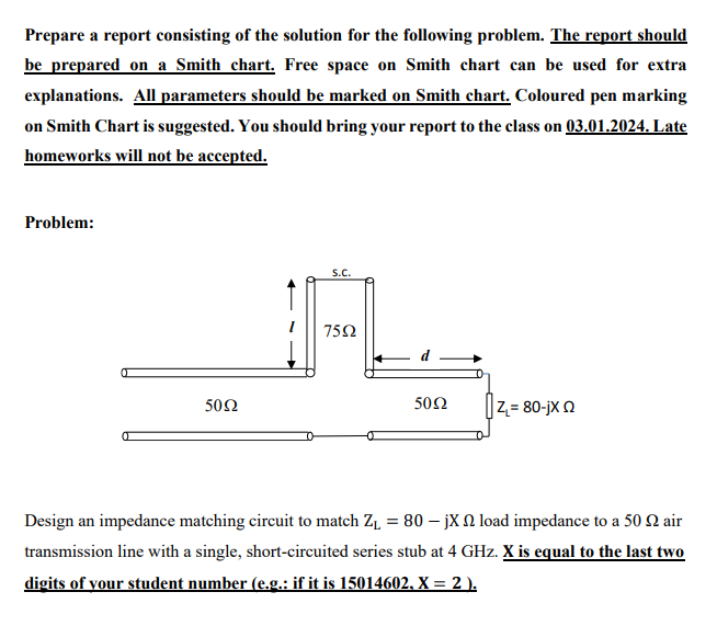 Solved CONSIDER X = 48 ﻿AND DRAW SMITH CHART PLEASE.Prepare | Chegg.com