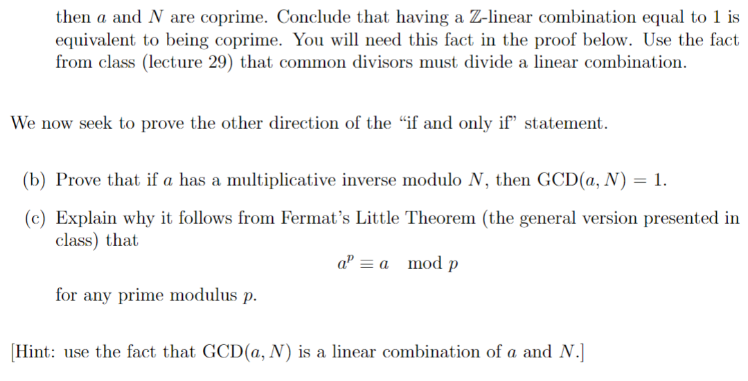 Solved Definition: A Z-linear combination is a linear | Chegg.com