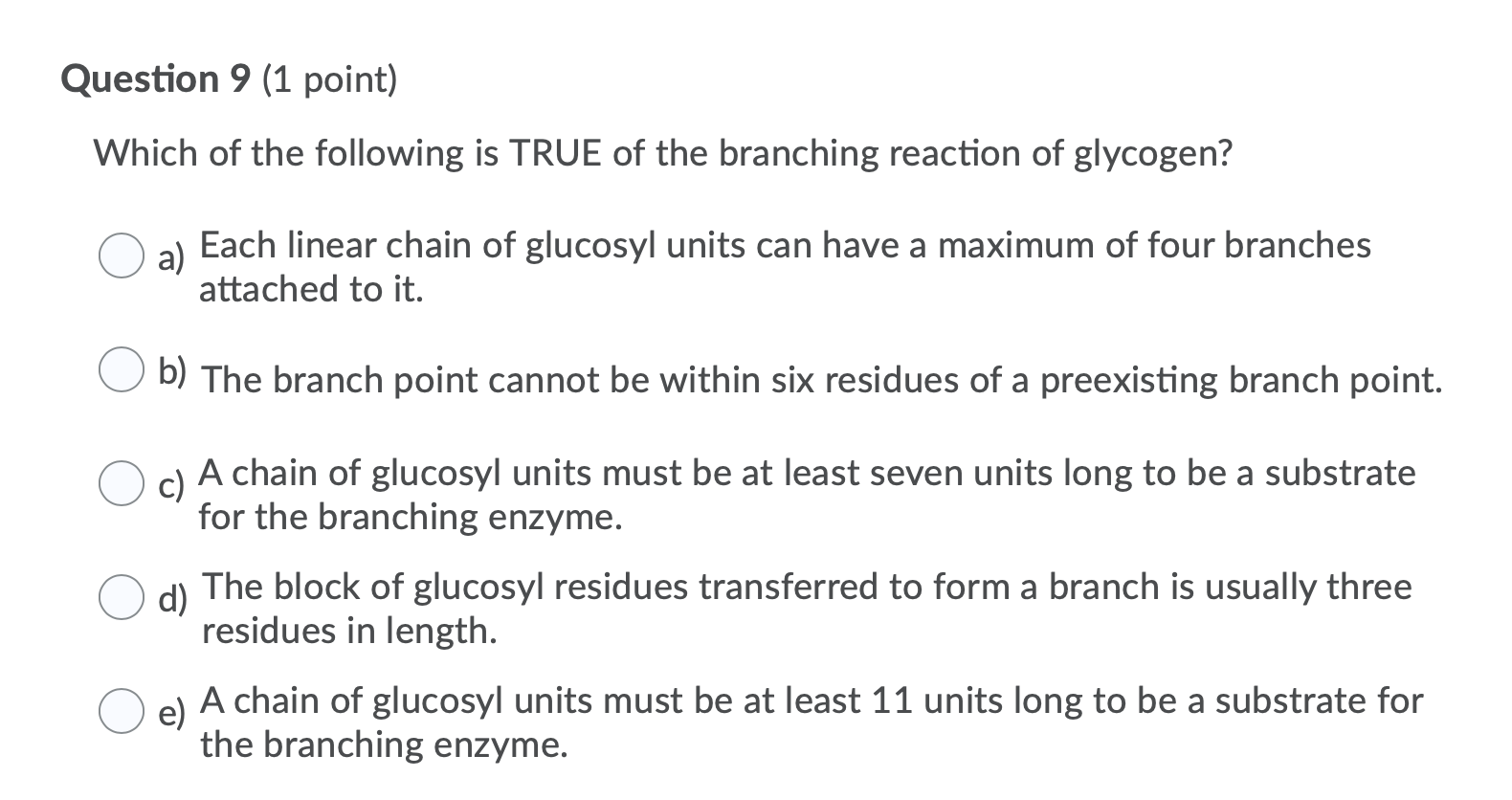 Solved Question 7 (1 point) The uncoupling agent | Chegg.com
