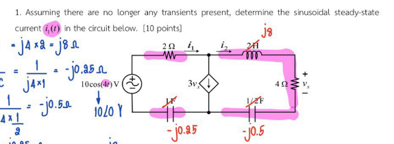 Solved 1 Assuming There Are No Longer Any Transients