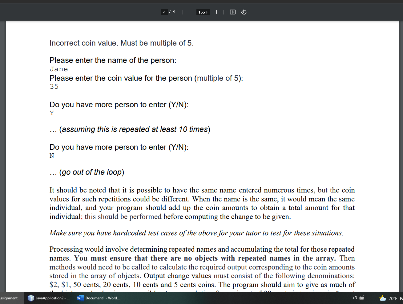 Solved 219 156% + e User-defined Class: You will design and | Chegg.com