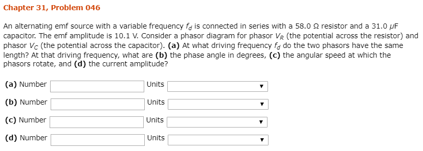 Solved Chapter 31, Problem 046 An alternating emf source | Chegg.com