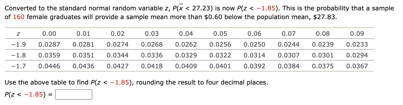 Solved Converted to the standard normal random variable | Chegg.com