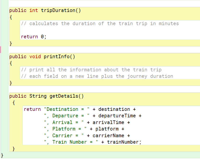 Solved Modify the given code according to the | Chegg.com