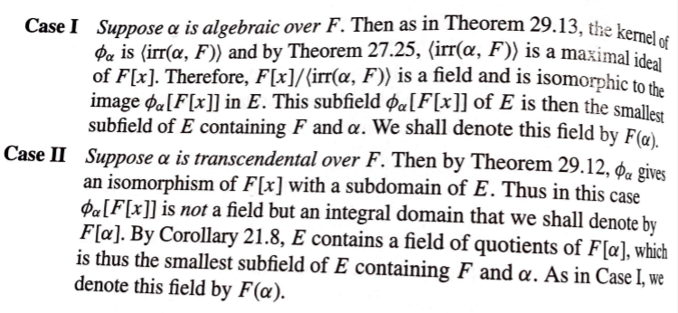 Solved 1) How does one express the elements of the field | Chegg.com