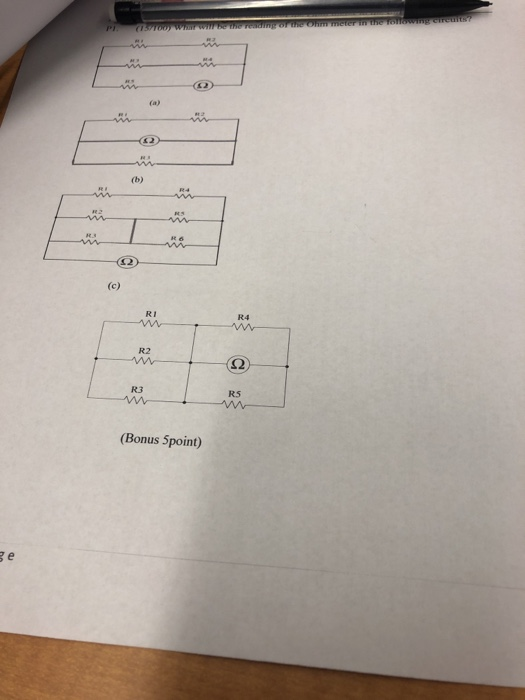 Solved RI R4 R2 C2 R3 RS (Bonus Spoint) | Chegg.com