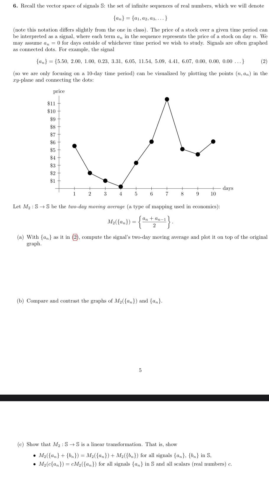 {an}={a1,a2,a3,…} (note this notation differs | Chegg.com