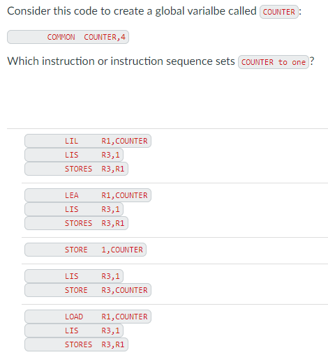 Solved Consider this code to create a global varialbe called | Chegg.com