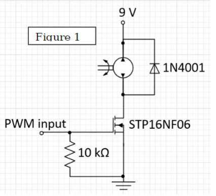 PWM Drive for DC Motors Motor Drive Circuit | Chegg.com