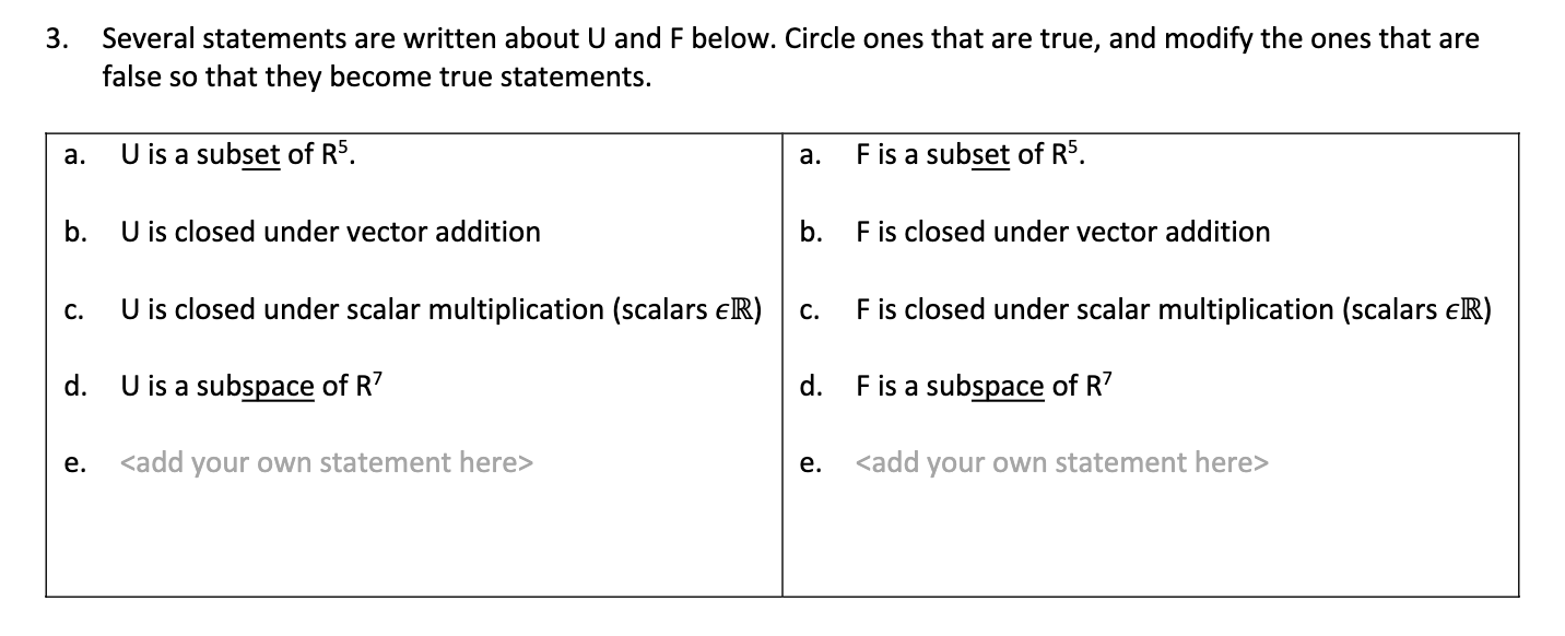 Solved The following matrix describes how to use the number | Chegg.com