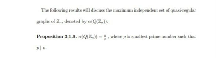 Solved The following results will discuss the maximum | Chegg.com