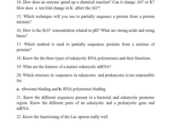 Solved How does an enzyme speed up a chemical reaction? Can | Chegg.com