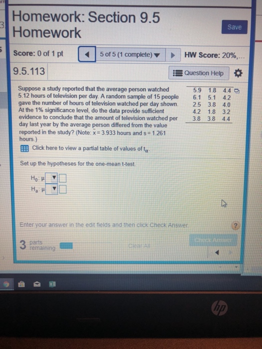 Solved Homework Section 9 5 Homework Score 0 Of 1 Pt 5 Of