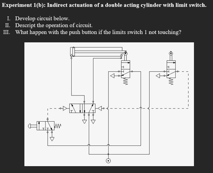 Solved Experiment 1(b): Indirect actuation of a double | Chegg.com