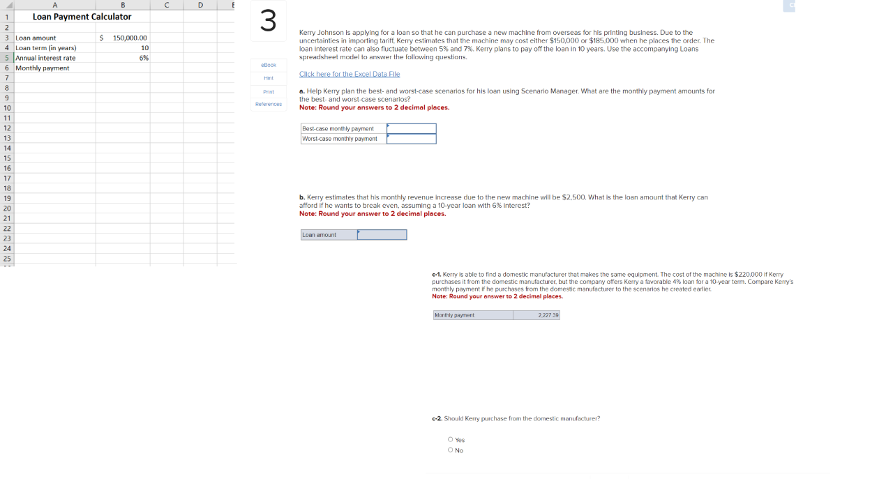 Solved Answers only a,b,c1,c2 ﻿thanks | Chegg.com
