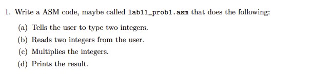 Solved In Mips Assembly Language Please Write A Asm Code 