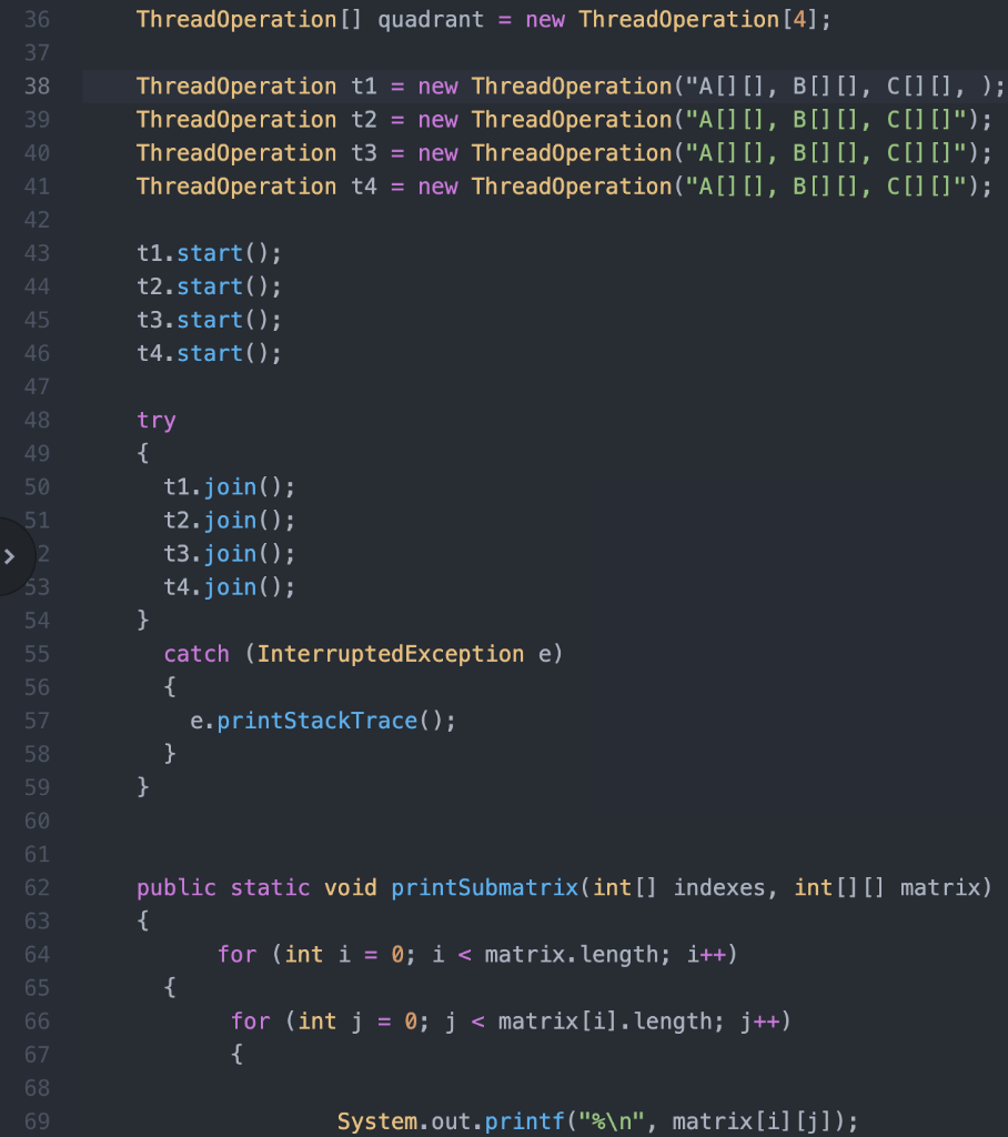 Solved 1. In the main method of Main, instantiate four | Chegg.com