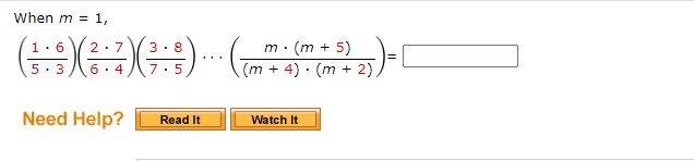 Solved When m=1, | Chegg.com