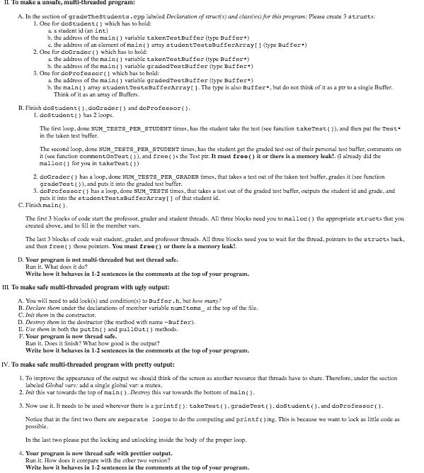 Purpose To Practice Using Threads And Mutexes And 8019