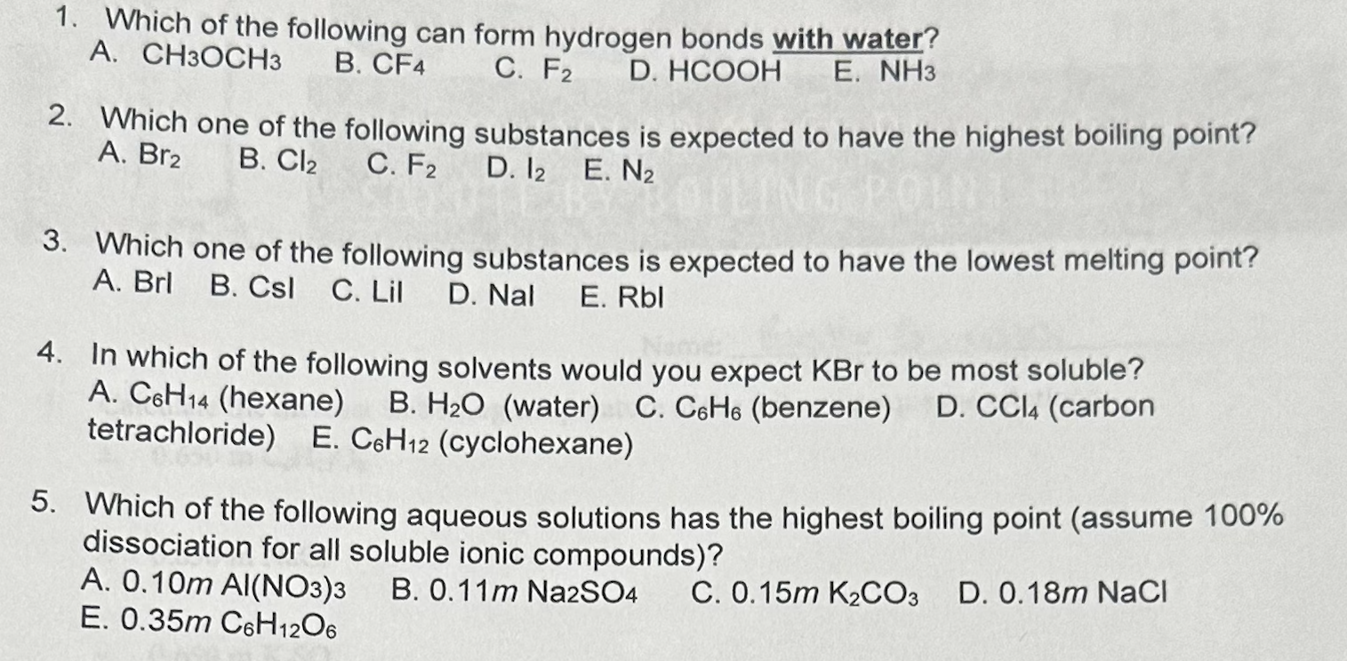 Solved Answer each of the following question on the picture, | Chegg.com