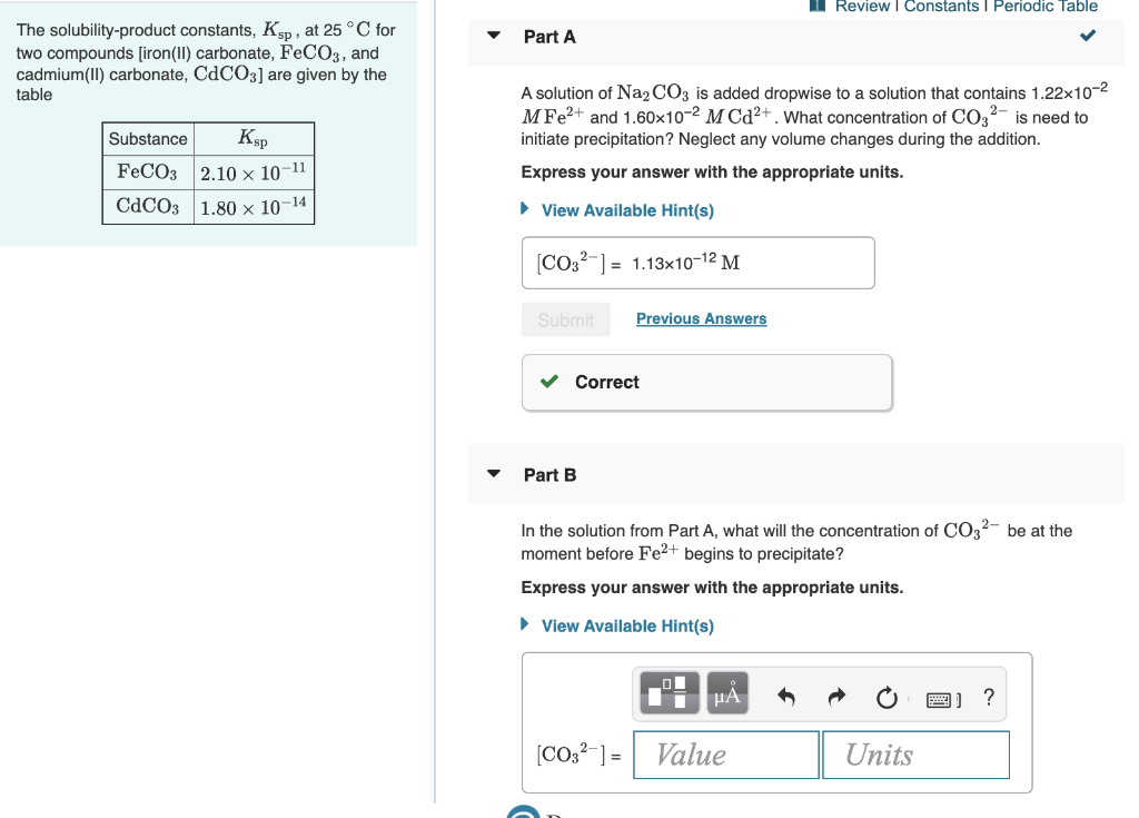 Solved Review l Constants Periodic Table Part A The | Chegg.com Solved Review l Constants Periodic Table Part A The | Chegg.com