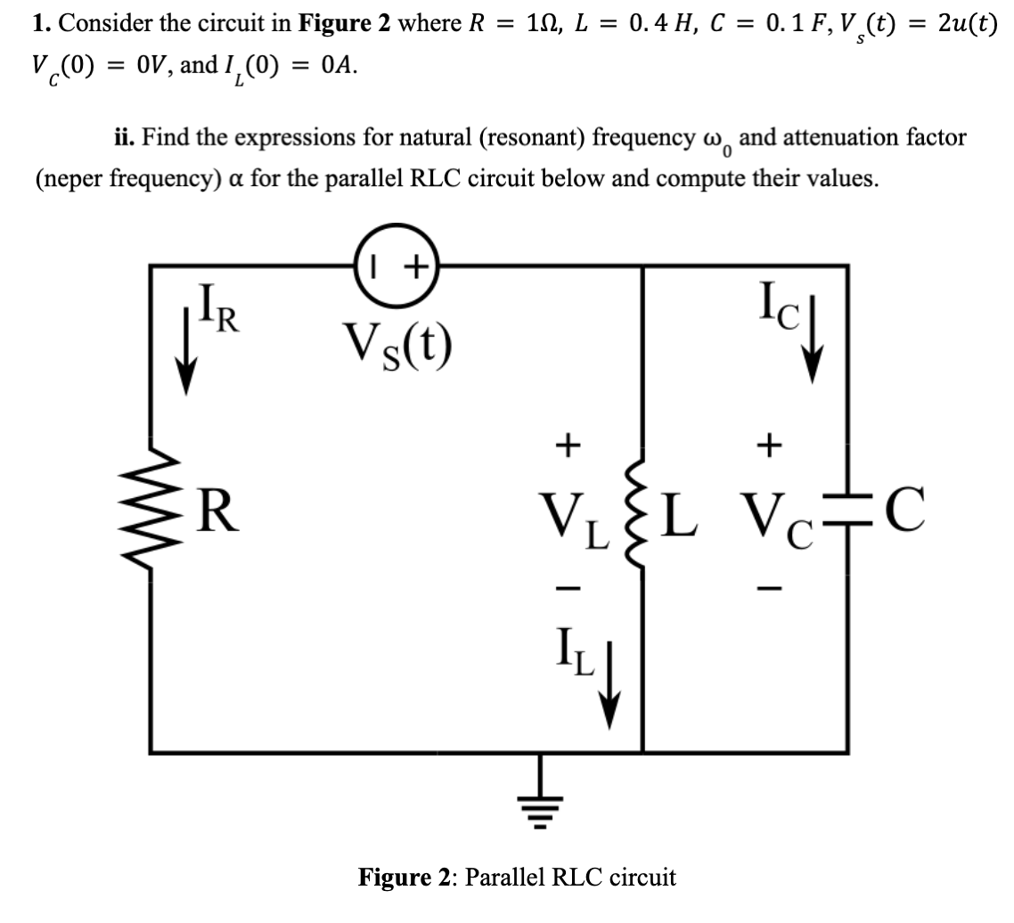 Solved Consider the circuit in ﻿Figure 2 ﻿where | Chegg.com