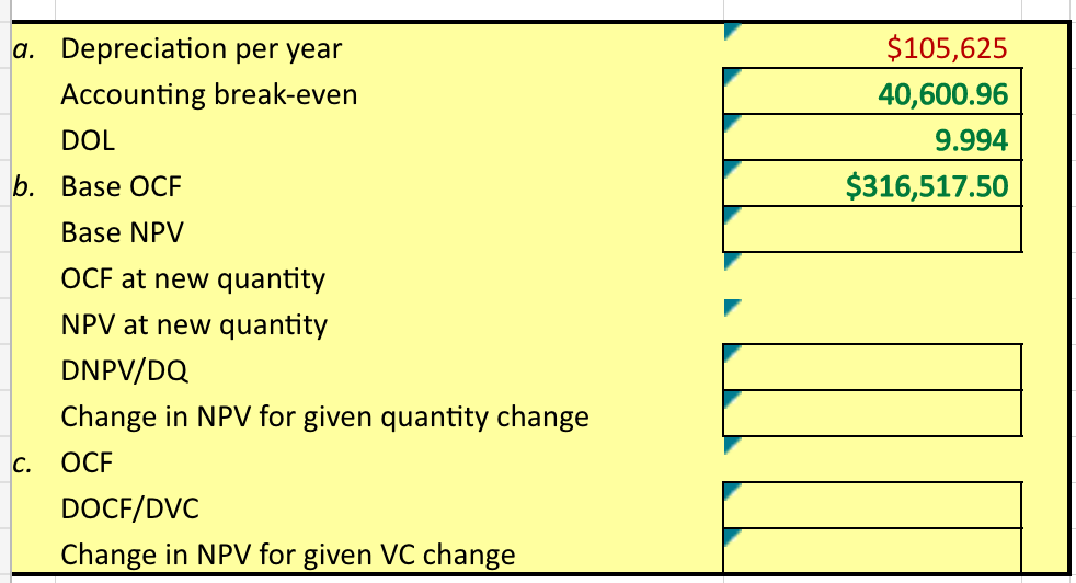 Solved NEED HELP WITH THE BLANKS IN YELLOW ASAP!! If you | Chegg.com