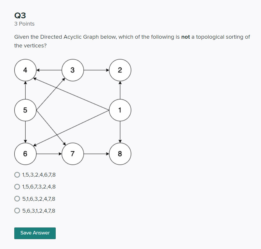 Solved 3 Points Let (G,o) be a rooted graph. You are told | Chegg.com