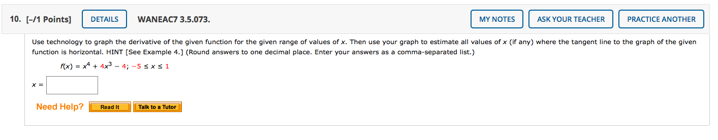 Solved 12. [0/2 points] DETAILS PREVIOUS ANSWERS WANEAC7 | Chegg.com