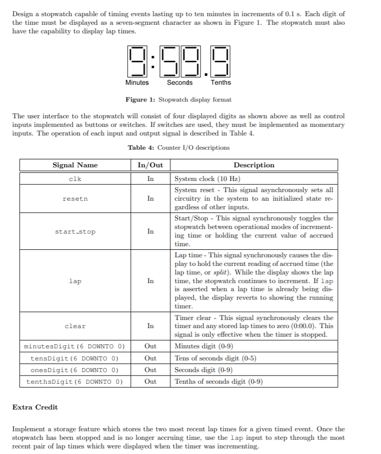 This must be implemented on Quartus 18.1 creating the | Chegg.com