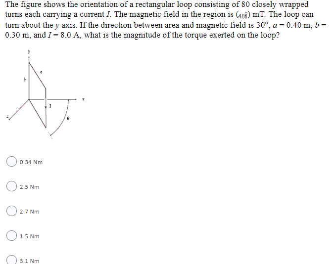 Solved The figure shows the orientation of a rectangular | Chegg.com