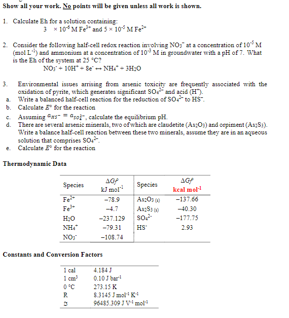 Would appreciate a semi-in-depth explanation of each | Chegg.com