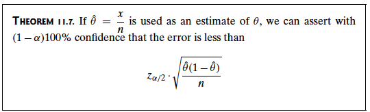 Solved 11.12. Use the formula of Theorem 11.7 to demonstrate | Chegg.com