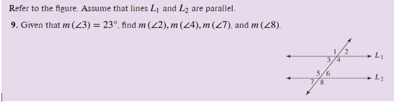 Solved Refer to the figure. Assume that lines L1 and L2 are | Chegg.com