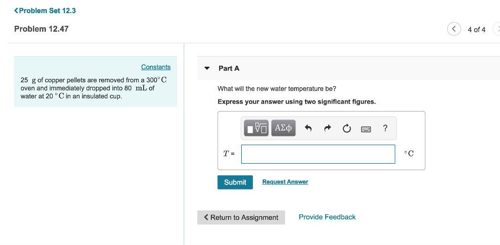 Solved Problem Set 12.3 Problem 12.47 4 of 4 Constants Part | Chegg.com
