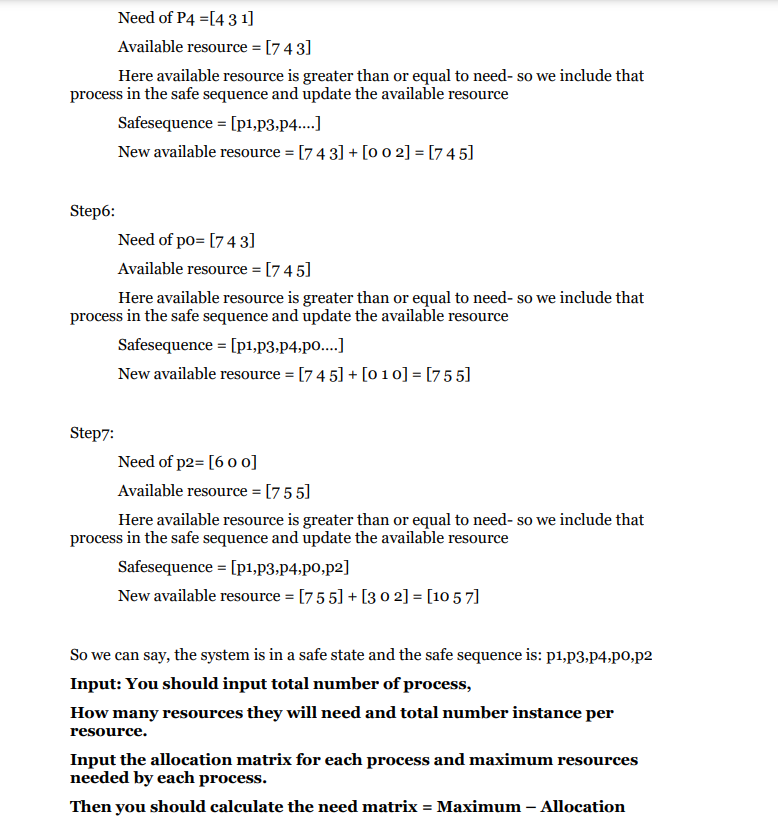 Solved Lets say, there are 5 process Po,P1,P2,P3,P4 We have | Chegg.com