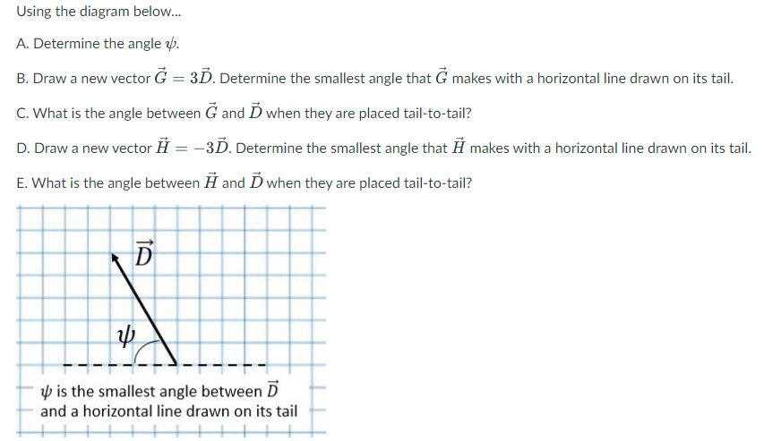 Solved Using the diagram below... A. Determine the angle 4. | Chegg.com