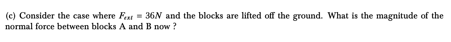 Solved = Consider two blocks at rest, stacked as shown in | Chegg.com