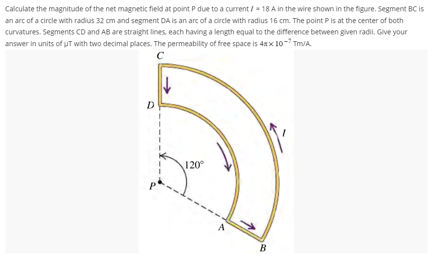 Solved Calculate the magnitude of the net magnetic field at | Chegg.com