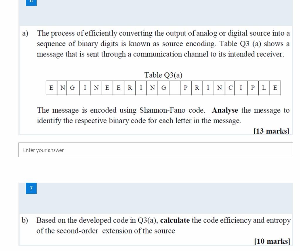 a) The process of efficiently converting the output | Chegg.com