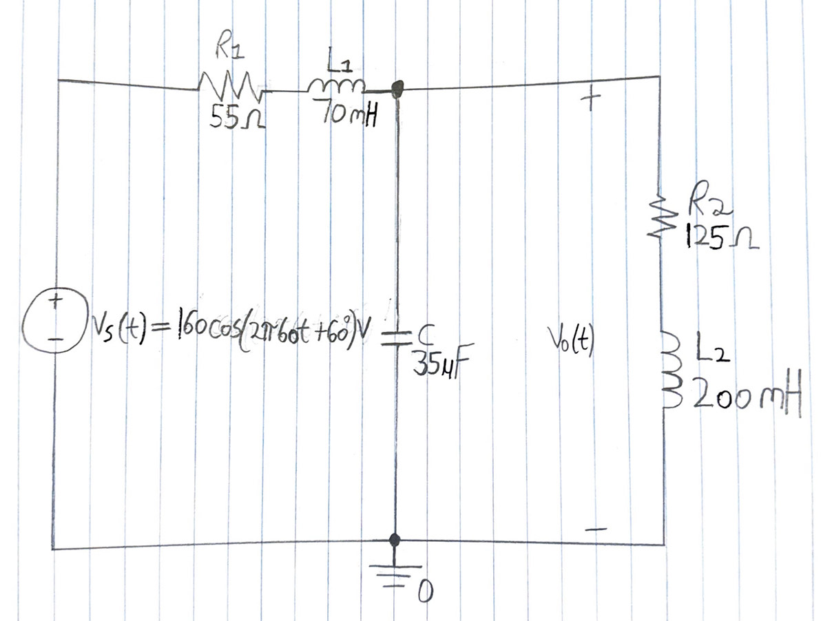 Solved Reactance of L1: XL1 = 26.39Ω Reactance of | Chegg.com
