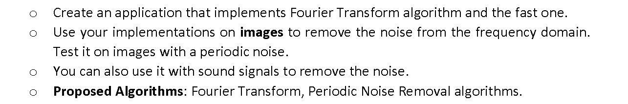 Solved O Create an application that implements Fourier | Chegg.com