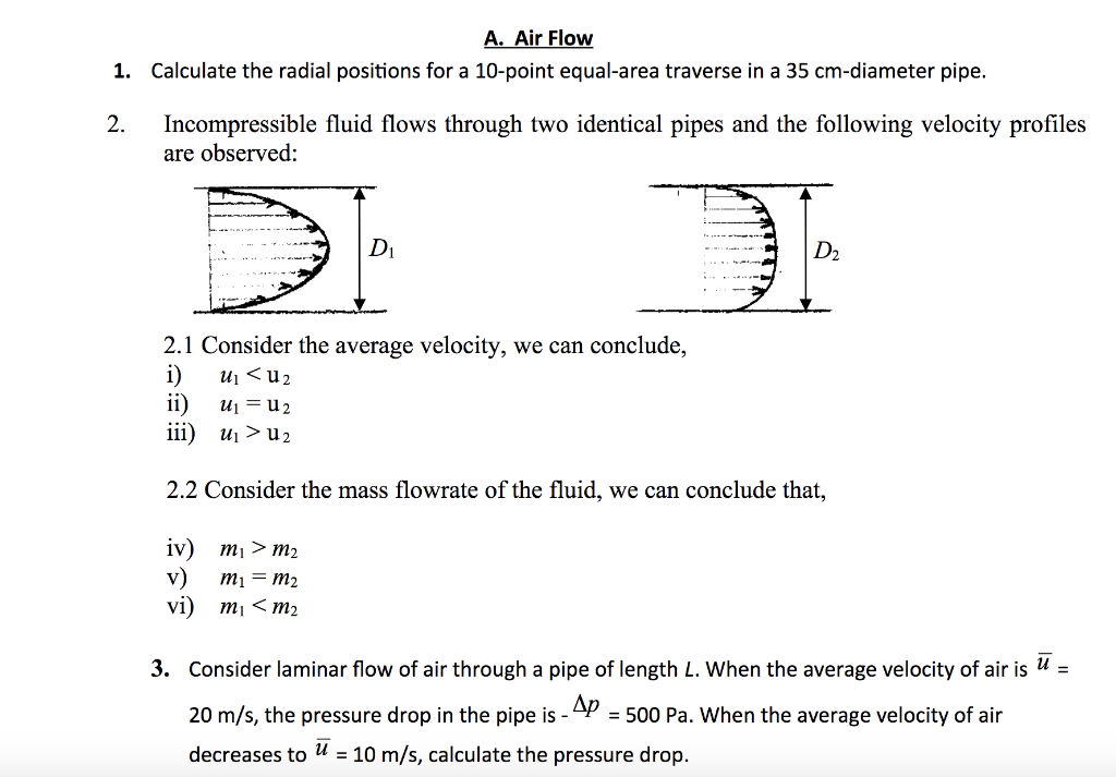 Air Flow Rate Pressure Drop Equation - Tessshebaylo