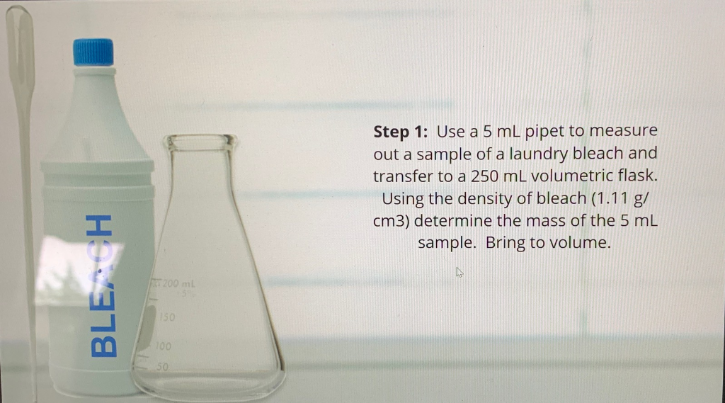 Solved Lab 5: A Redox Titration and the Oxidizing Power of | Chegg.com