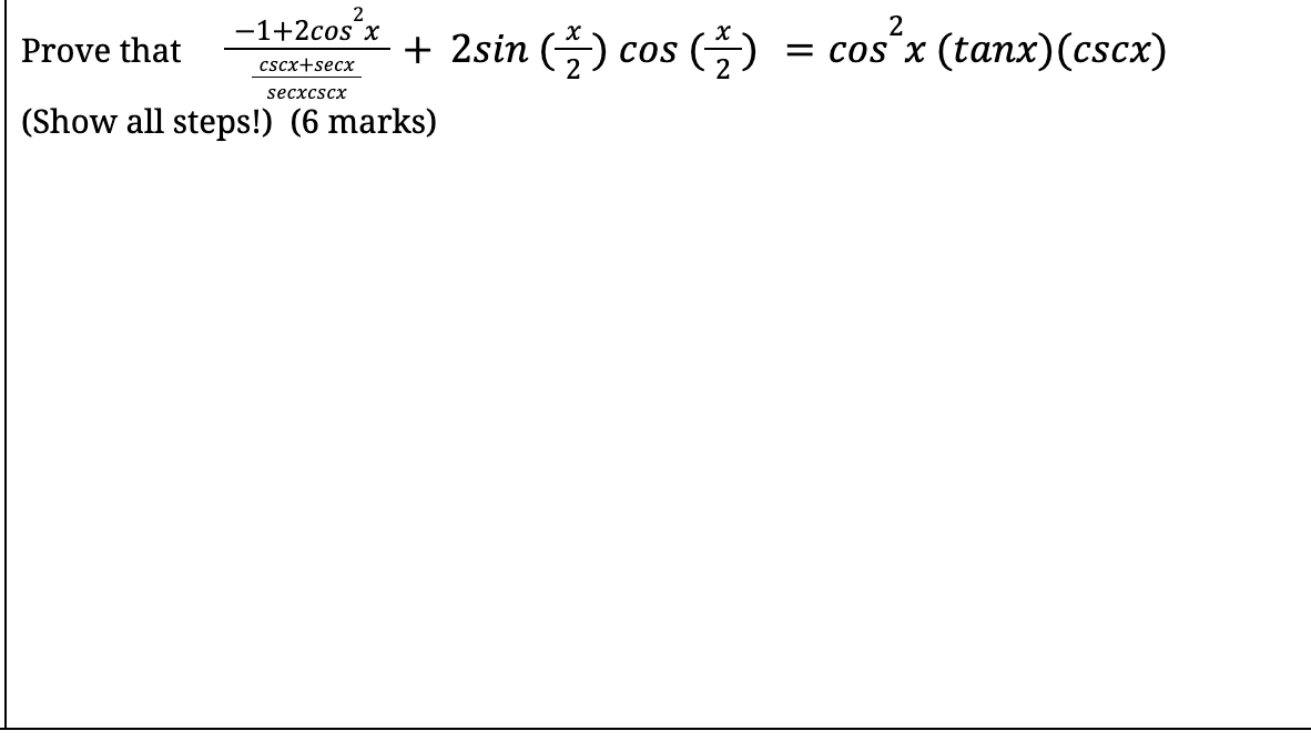 Solved Prove that | Chegg.com