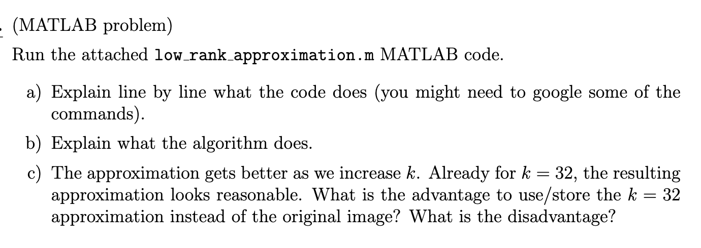 Solved (MATLAB problem) Run the attached | Chegg.com Solved (MATLAB problem) Run the attached | Chegg.com
