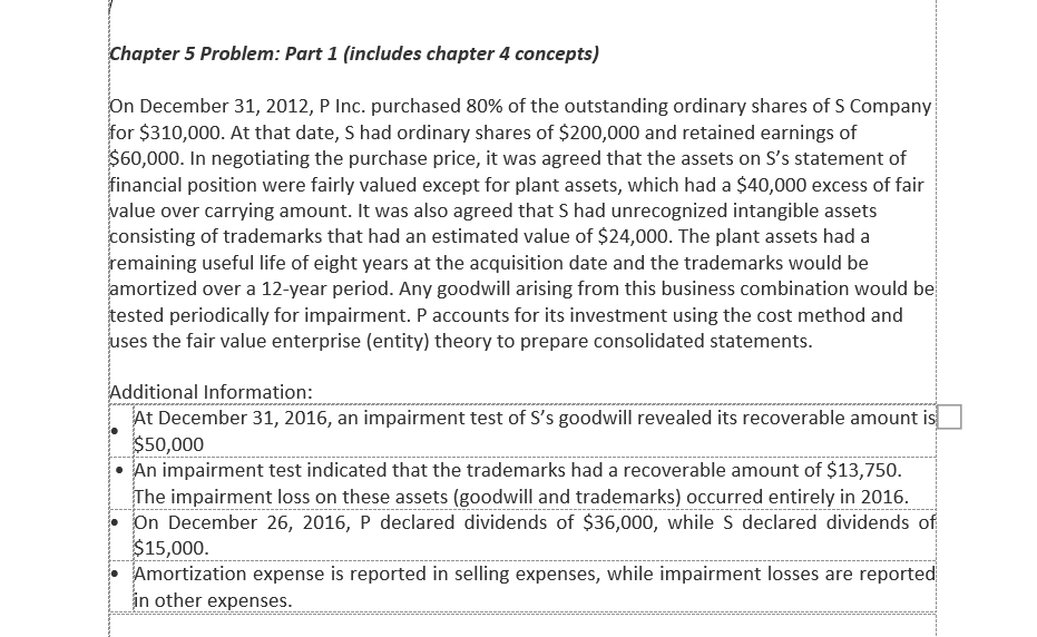 Solved Chapter 5 Problem: Part 1 (includes chapter 4 | Chegg.com