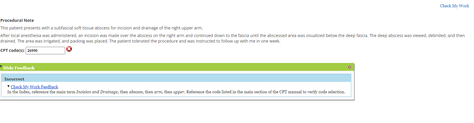 Solved I need a list of codes this may be. ﻿I have tried | Chegg.com